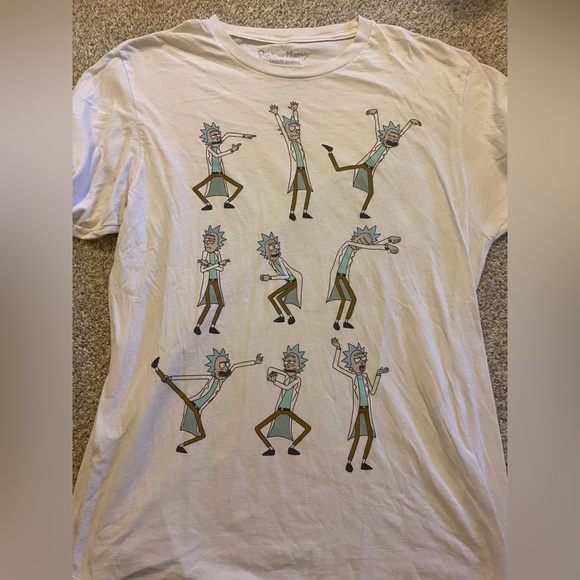 Adult Swim | Shirts | Rick And Morty Adult Swim Tshirt | Poshmark